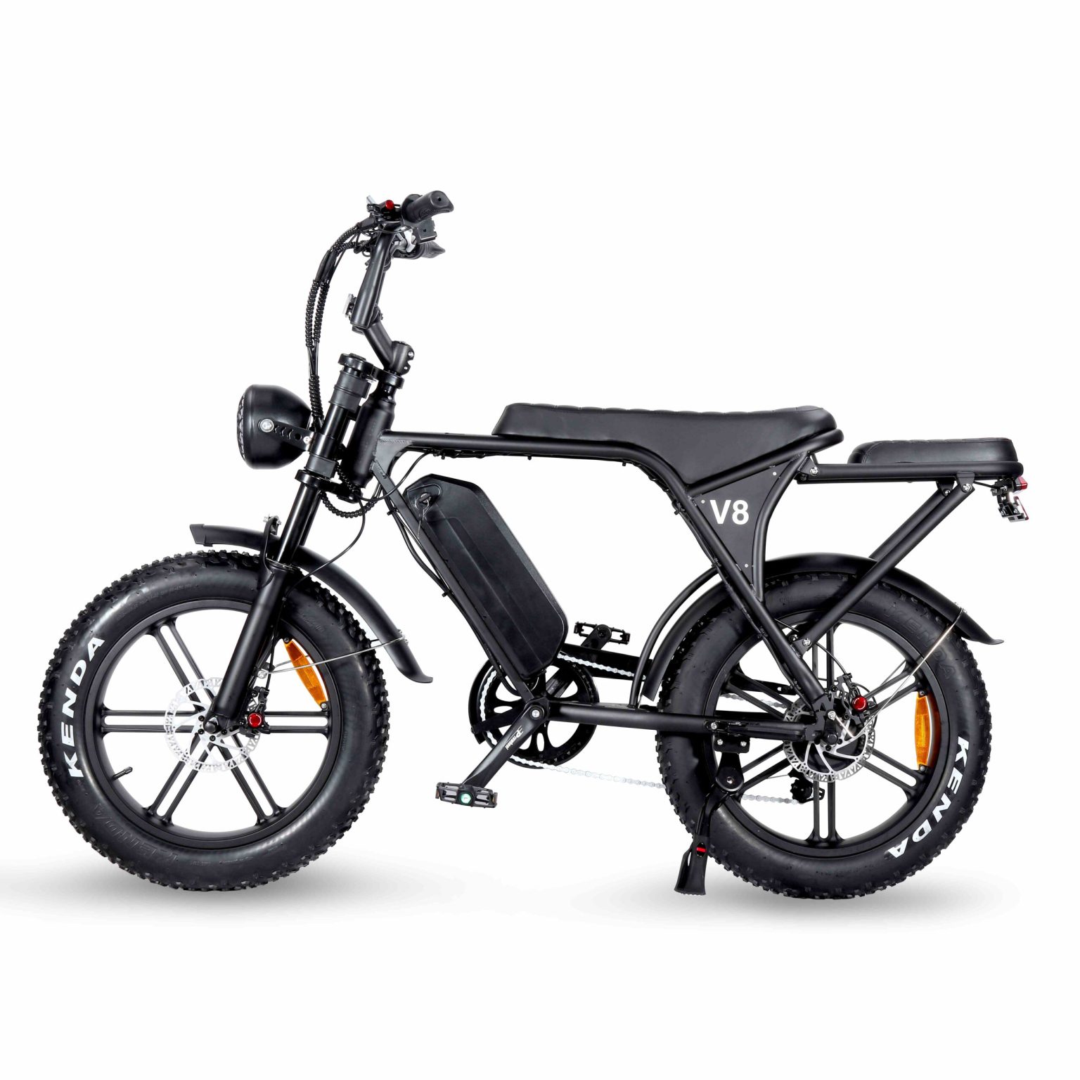 OUXI V8 5.0 - C80 Elektrische Fatbike – Zwart 2025 - Tweewielershop Almere